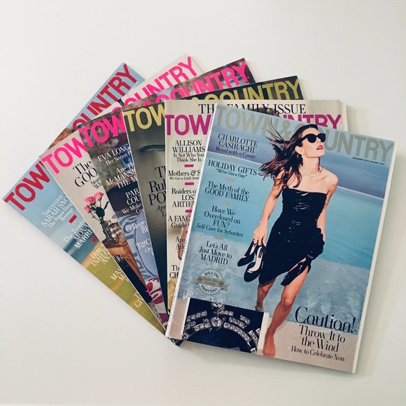 Town & Country | Accents | 6 Town Country Magazines Lot 22 2022 2023 ...